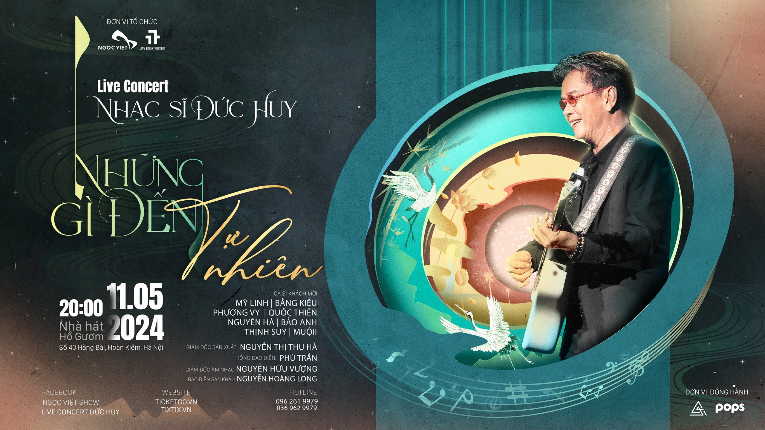 Nhạc sĩ Đức Huy và Live concert "Những gì đến tự nhiên" | Hồ Gươm Opera